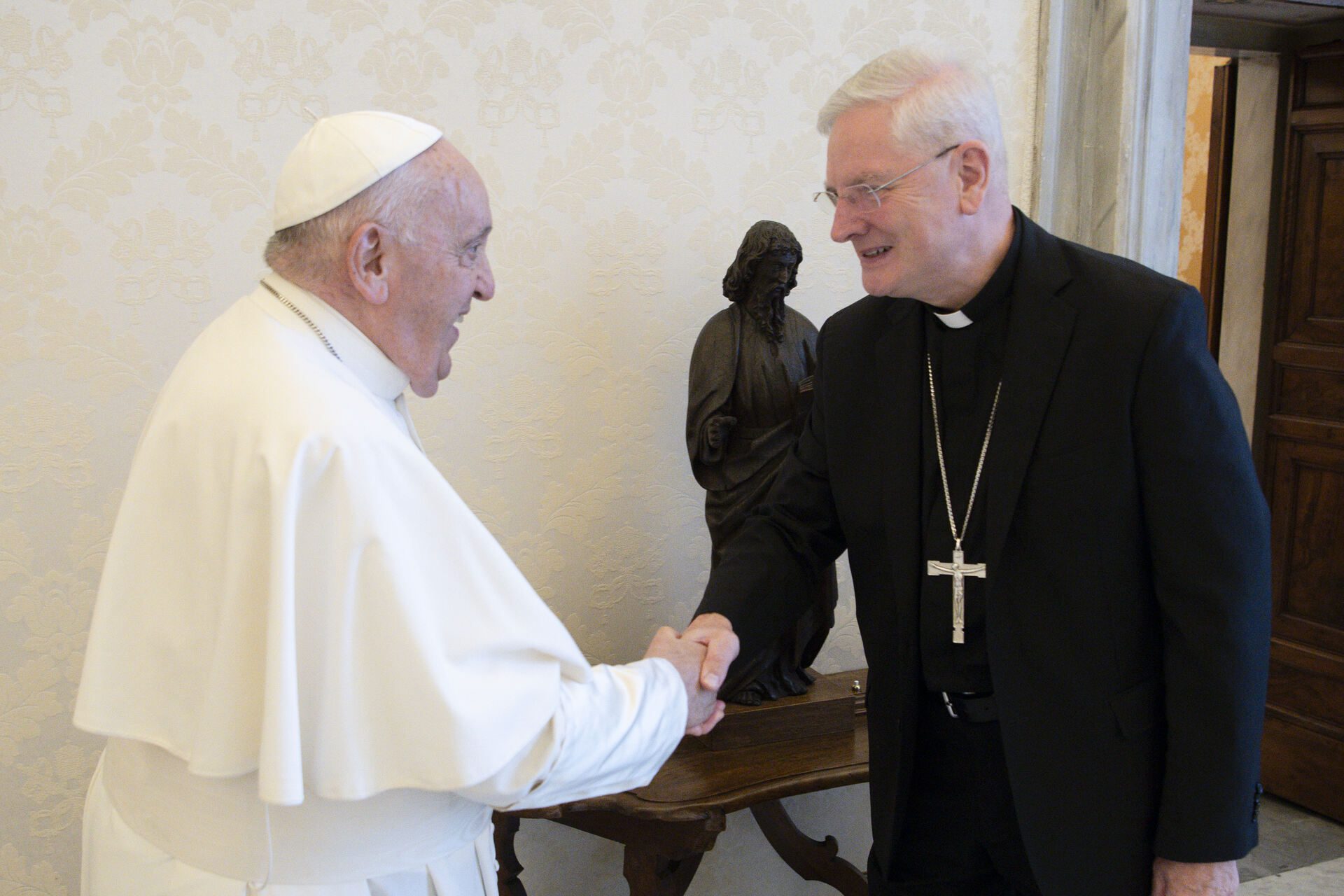 Archbishop Cushley meets Pope Francis in Rome - Archdiocese of ...