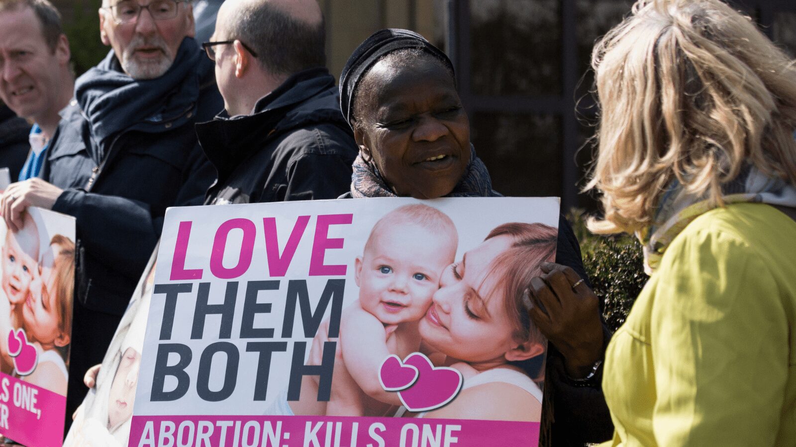 'Love them both' is message at pro-life chain - Archdiocese of ...