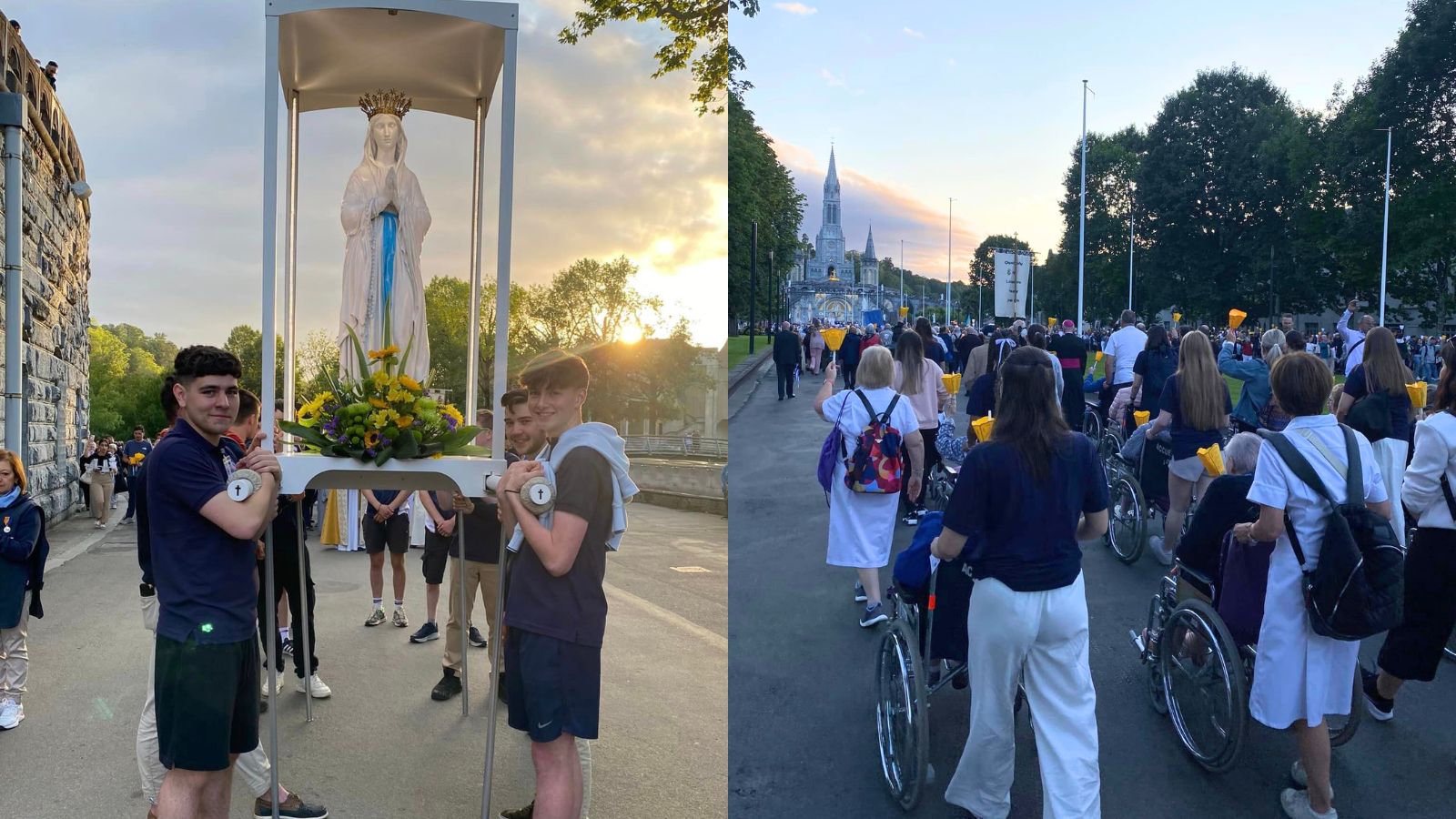 GALLERY: Pilgrims' torchlight procession - Archdiocese of Edinburgh and ...